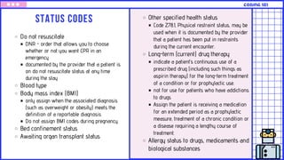 ICD-10-CM Outpatient Coding and Reporting Guidelines | PDF
