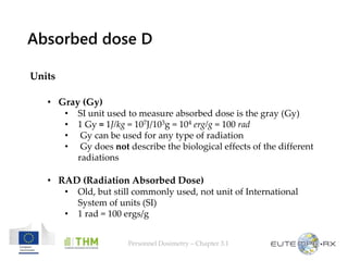 Chapter3 1 basics_dosimetry | PPSX