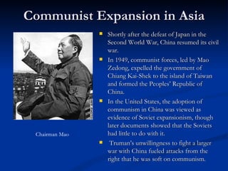 Chapter31 theredscaremccarthyism | PPT