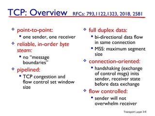 Transport Layer | PPT