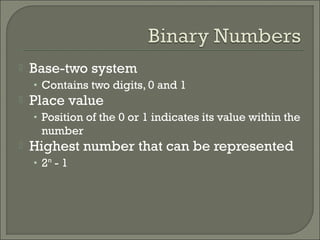 binary number system | PPT