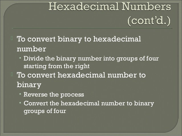 binary number system