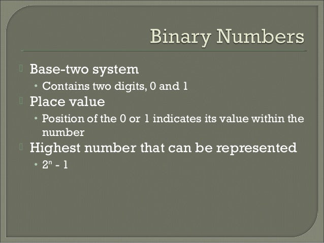 binary number system
