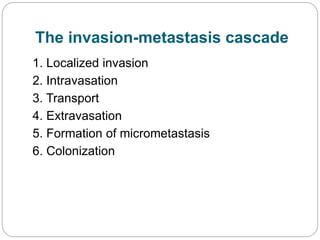 Chapter 32 invasion and metastasis | PPTX