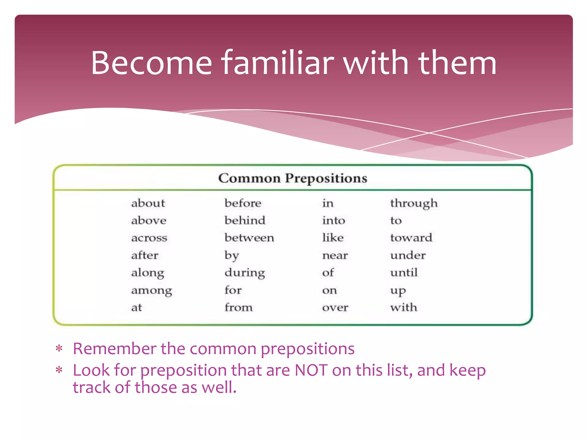 Chapter33 prepositions | PPT