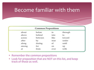 Chapter33 prepositions | PPT