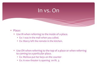 Chapter33 prepositions | PPT