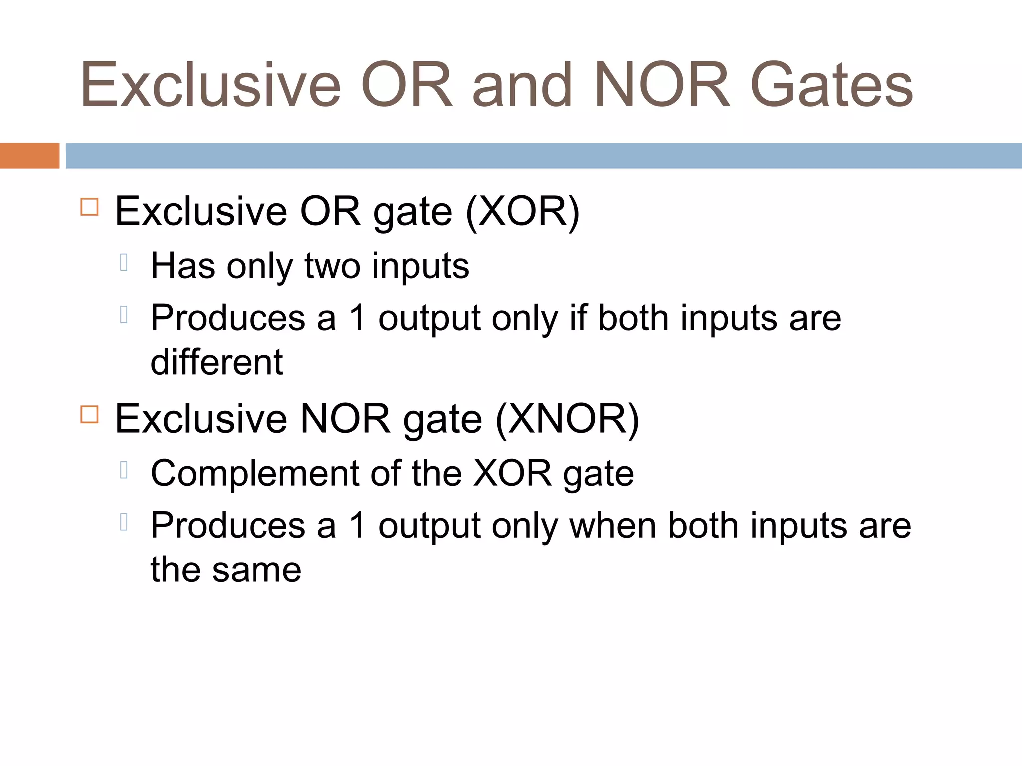 basic logic gates | PPT