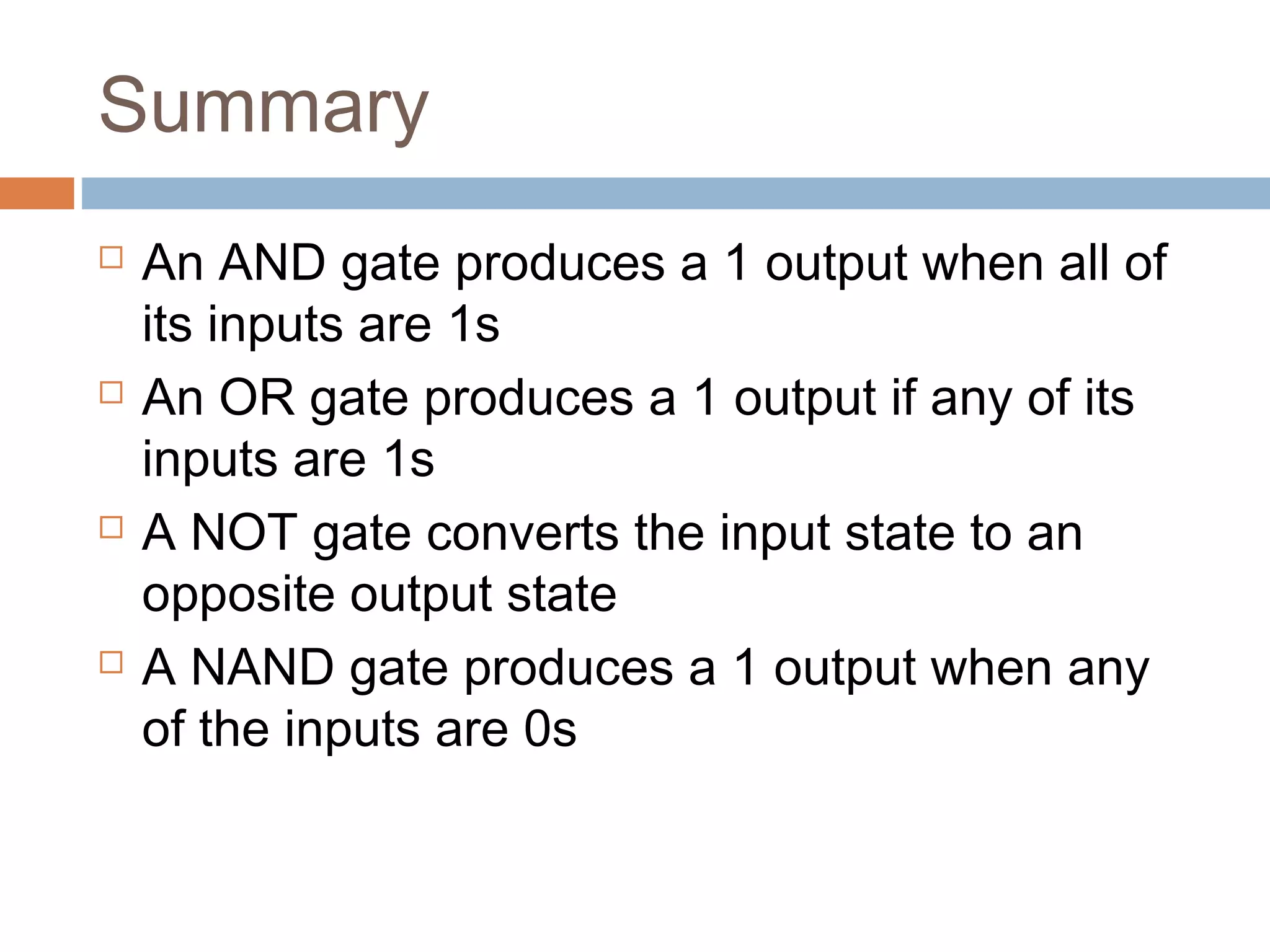 basic logic gates | PPT