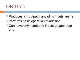 basic logic gates | PPT