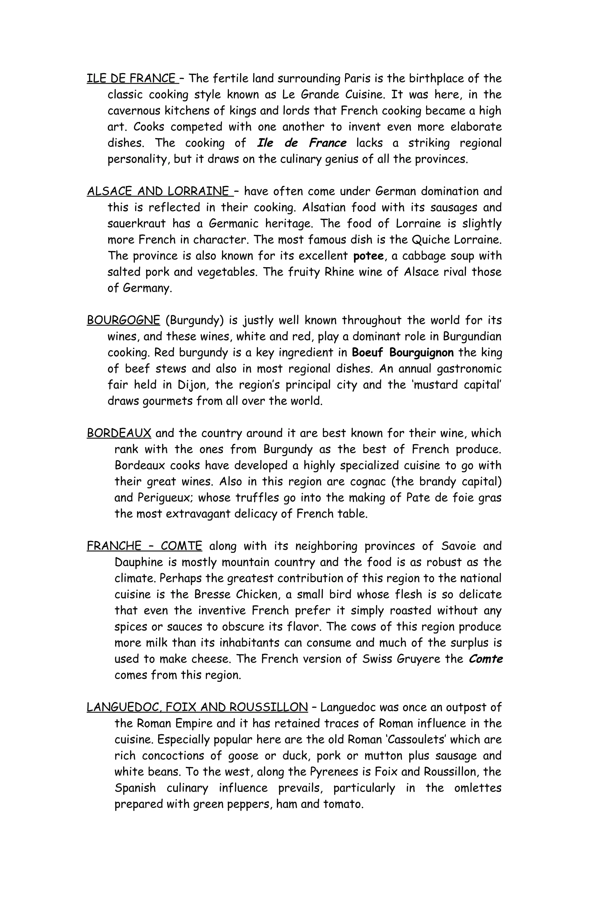 Chapter 33 the cooking of provencial france | DOC