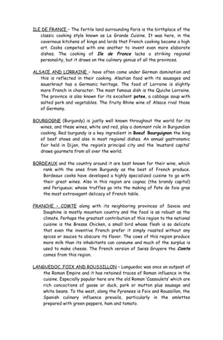 Chapter 33 the cooking of provencial france | DOC | Desserts and Baking ...