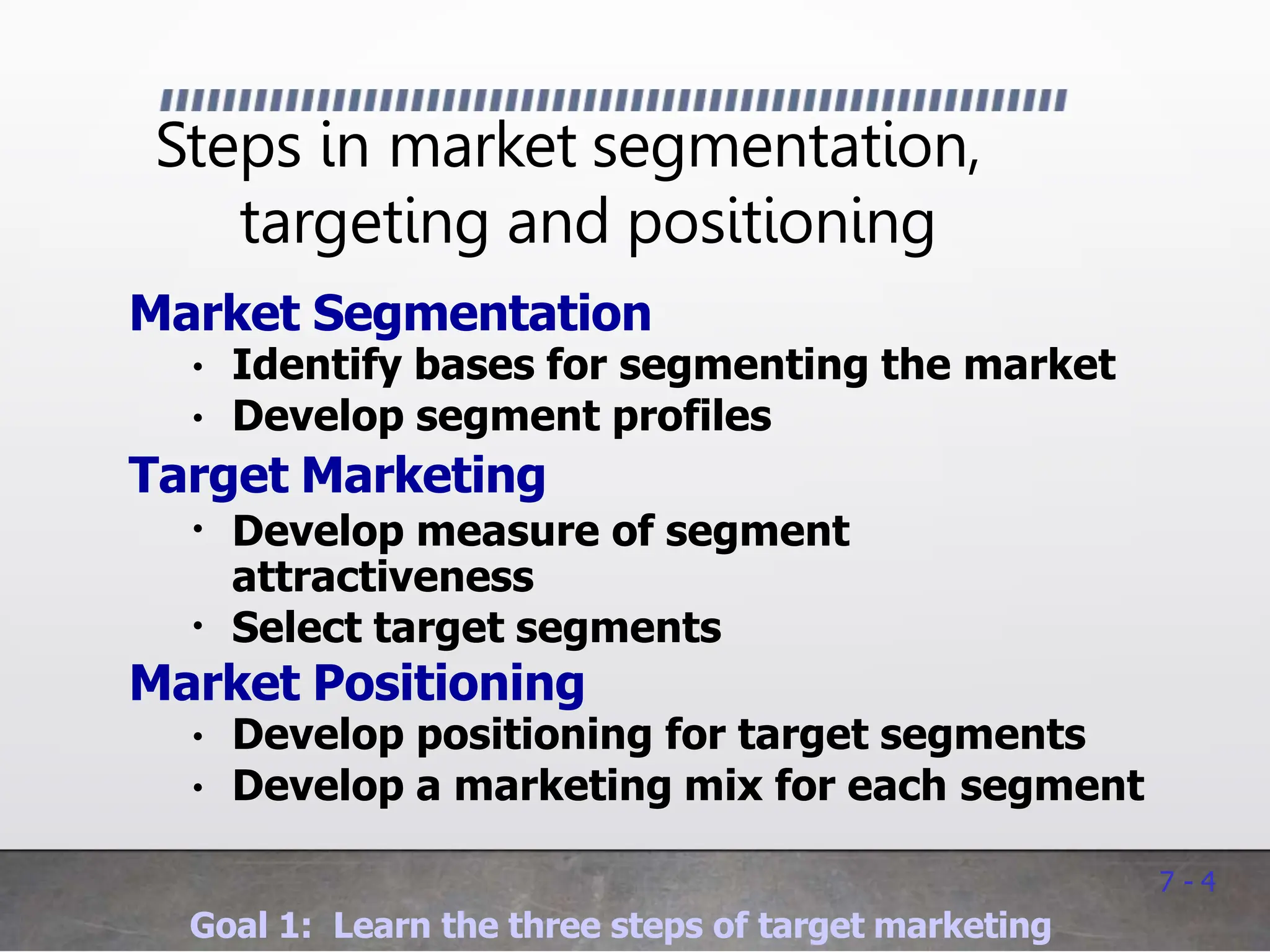 Chapter 3, 4 and 5 - Segmentation, Targeting and Positioning.pptx
