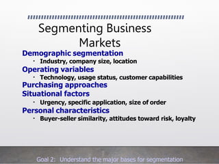 Chapter 3, 4 and 5 - Segmentation, Targeting and Positioning.pptx