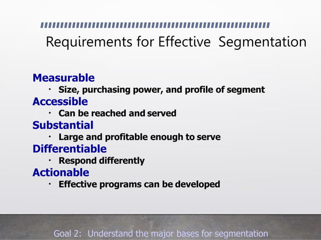 Chapter 3, 4 and 5 - Segmentation, Targeting and Positioning.pptx