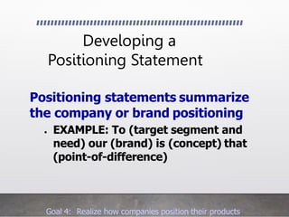 Chapter 3, 4 and 5 - Segmentation, Targeting and Positioning.pptx