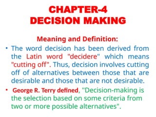 CHAPTER 3 & 4 PLANNING- DECISION MAKING.pptx