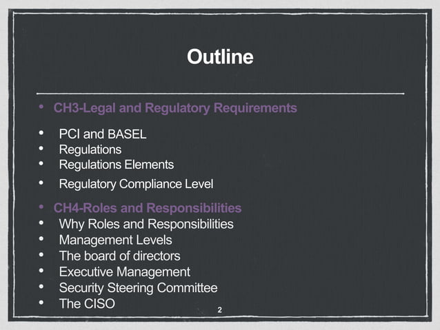 Legal and Regulatory Requirements | PPTX
