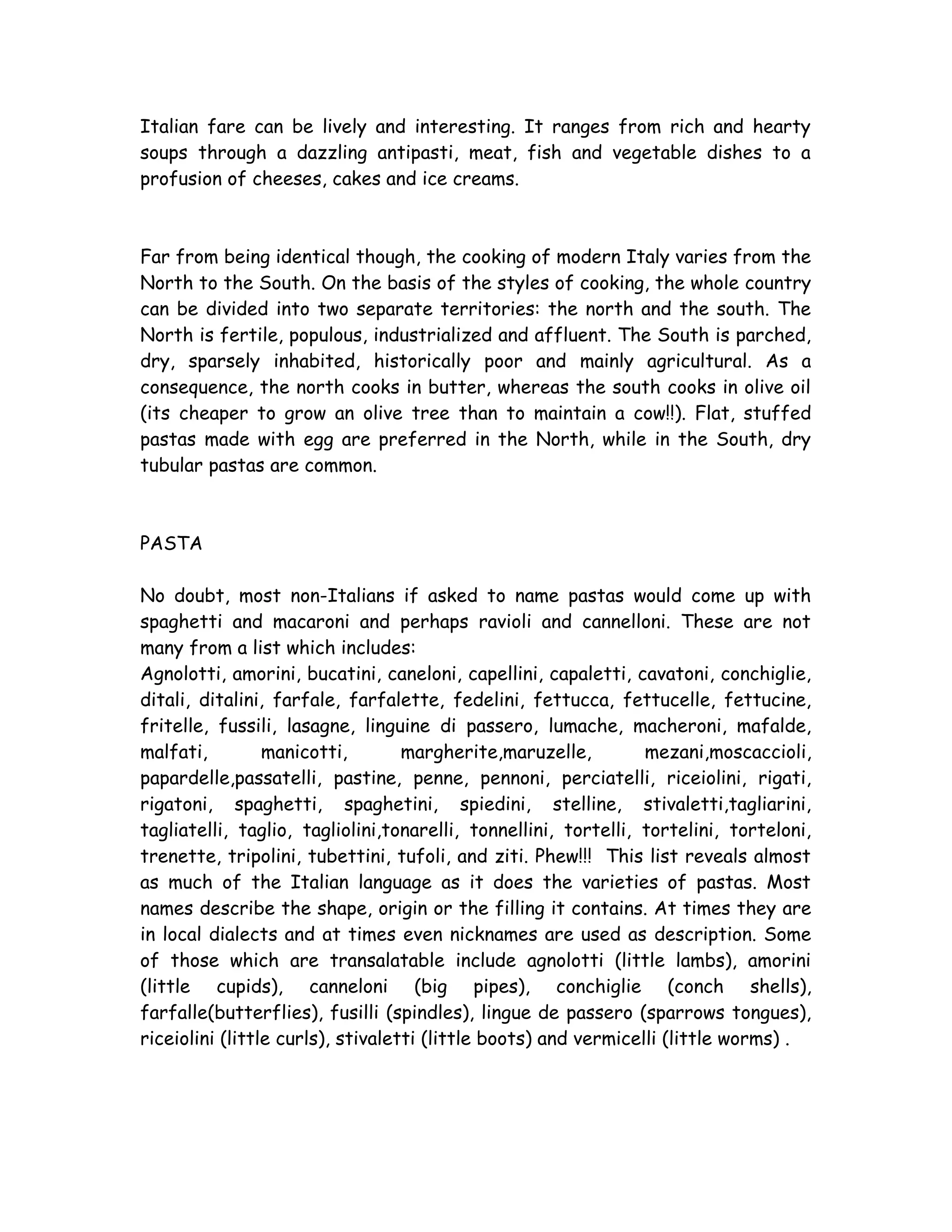Chapter 34 the cooking of italy | DOC