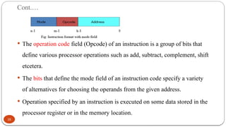 Chapter 3 Assembly level machine organization Assembly level machine ...