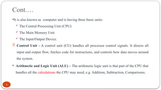Chapter 3 Assembly level machine organization Assembly level machine ...