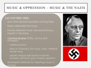 Chapter 35 - Music & Oppression | PPT