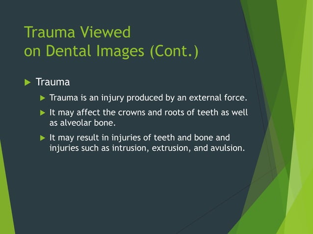 Chapter 35: Interpretation of Trauma, Pulpal Lesions, and Periapical ...
