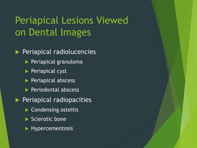 Chapter 35: Interpretation of Trauma, Pulpal Lesions, and Periapical ...