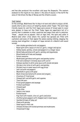 Chapter 36 the cooking of spain and portugal | DOC