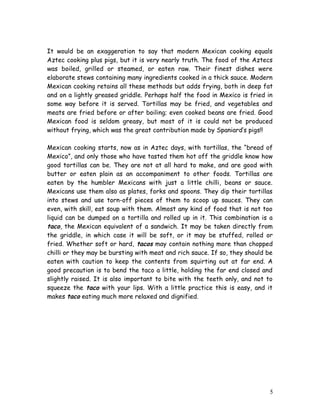 Chapter 37 the cooking of mexico | DOC