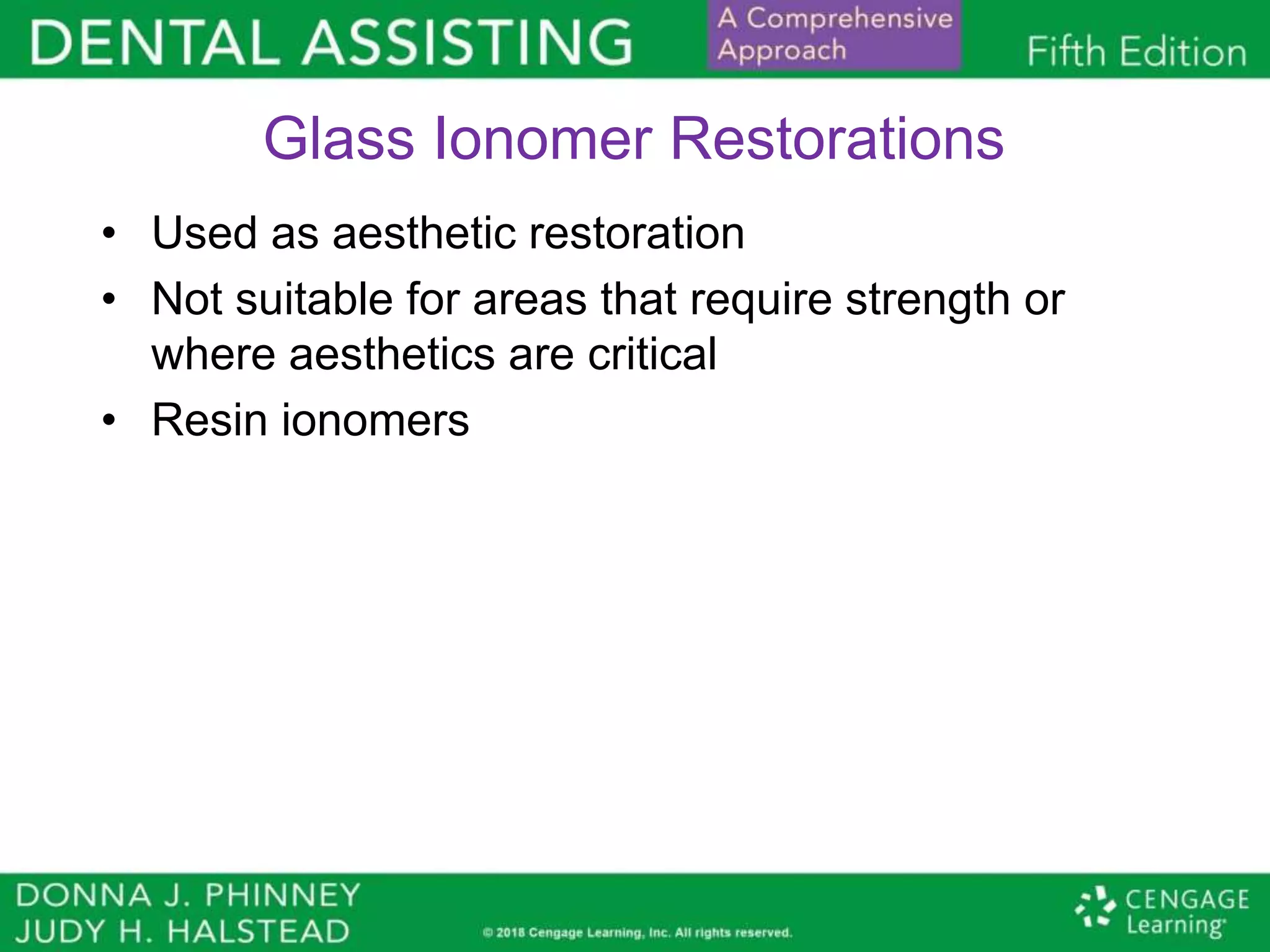 Restorative materials, Matrix and Wedge | PPTX