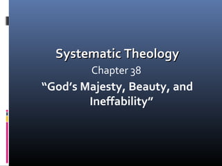 Chapter 38 & 39 | PPT