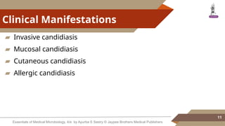 chapter 38 - Systemic candidiasis and Systemic Mycoses.pptx