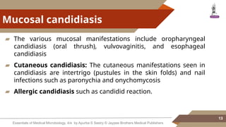 chapter 38 - Systemic candidiasis and Systemic Mycoses.pptx