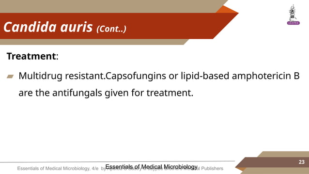 chapter 38 - Systemic candidiasis and Systemic Mycoses.pptx