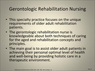 Chapter 39 Rehabilitation | PPT