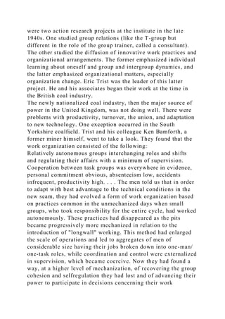 CHAPTER 3 A Brief History of Organization Change 2930 ORGANIZATI.docx