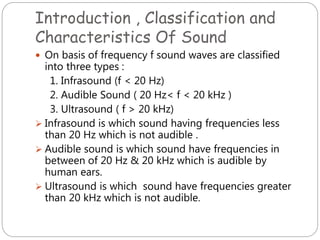 Chapter 3 acoustics & ultrasonic | PPTX