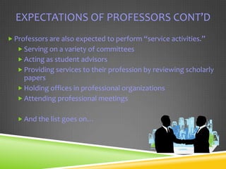 A Few Words About Professors | PPTX