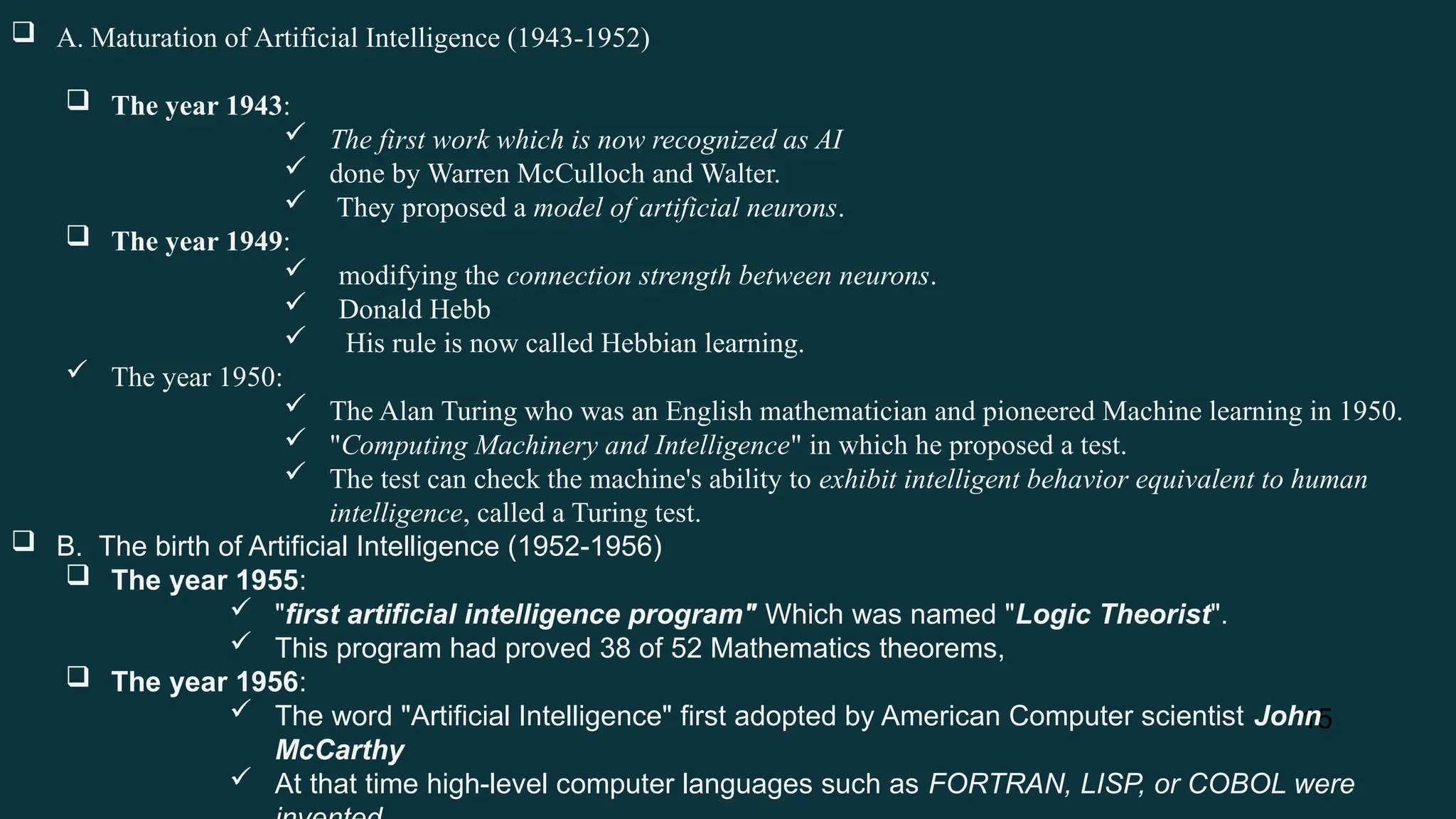 Emerging Technology Chapter 3 Artificial Intelligence | PPTX