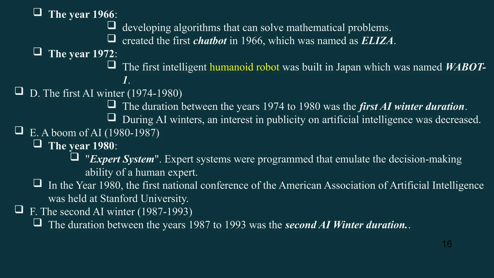 Emerging Technology Chapter 3 Artificial Intelligence | PPTX