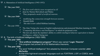 Emerging Technology Chapter 3 Artificial Intelligence | PPTX