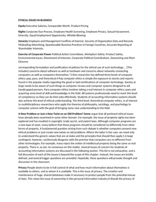 chapter 3 AIS by james hall summarize in book | DOCX