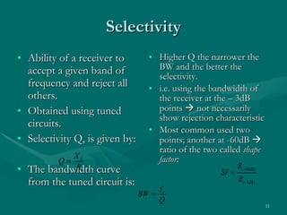 Chapter 3 am receivers | PPT