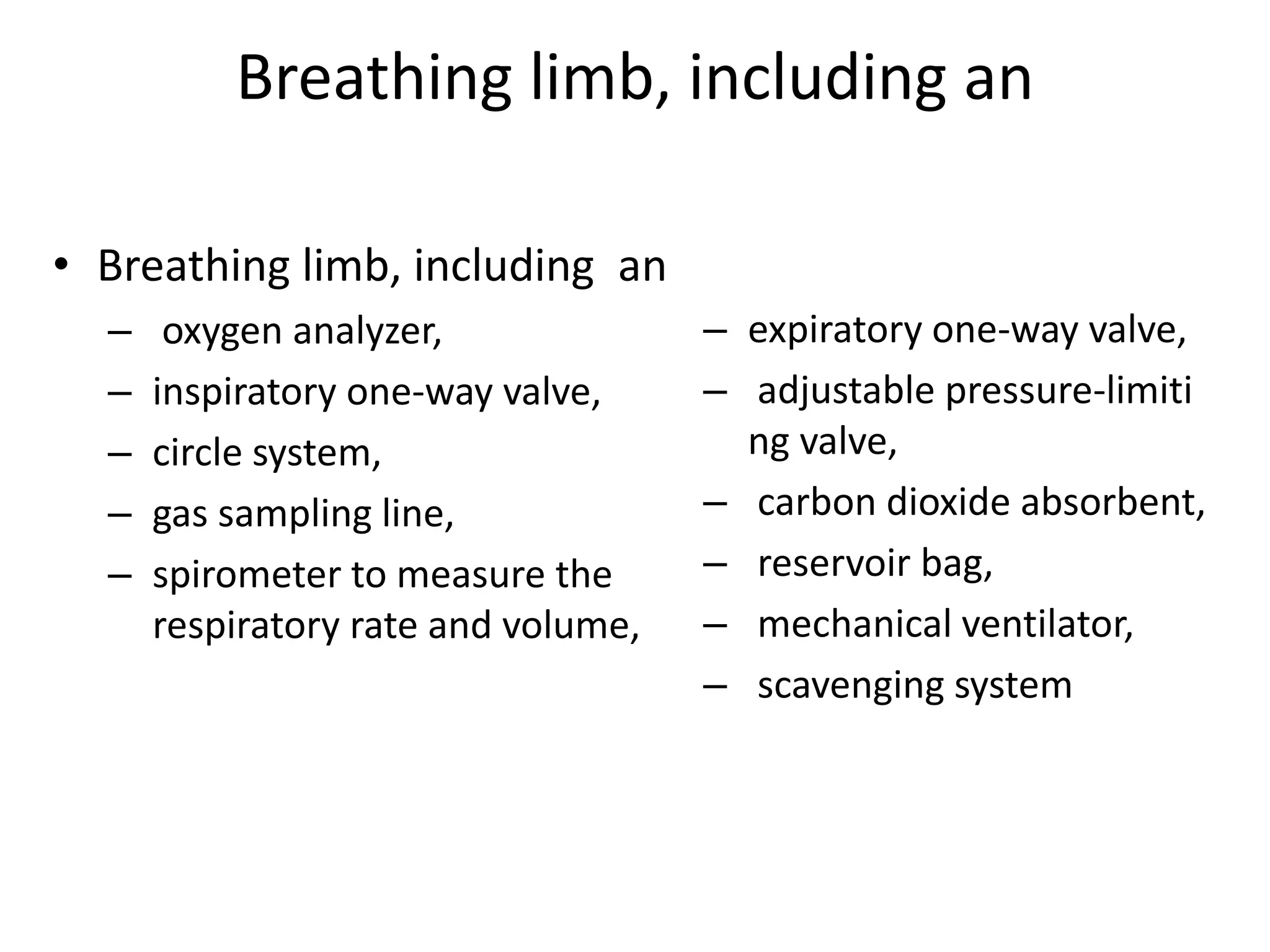 Chapter 3 anesthetic_equipment_and_breathing_systems_october_20121 | PPTX