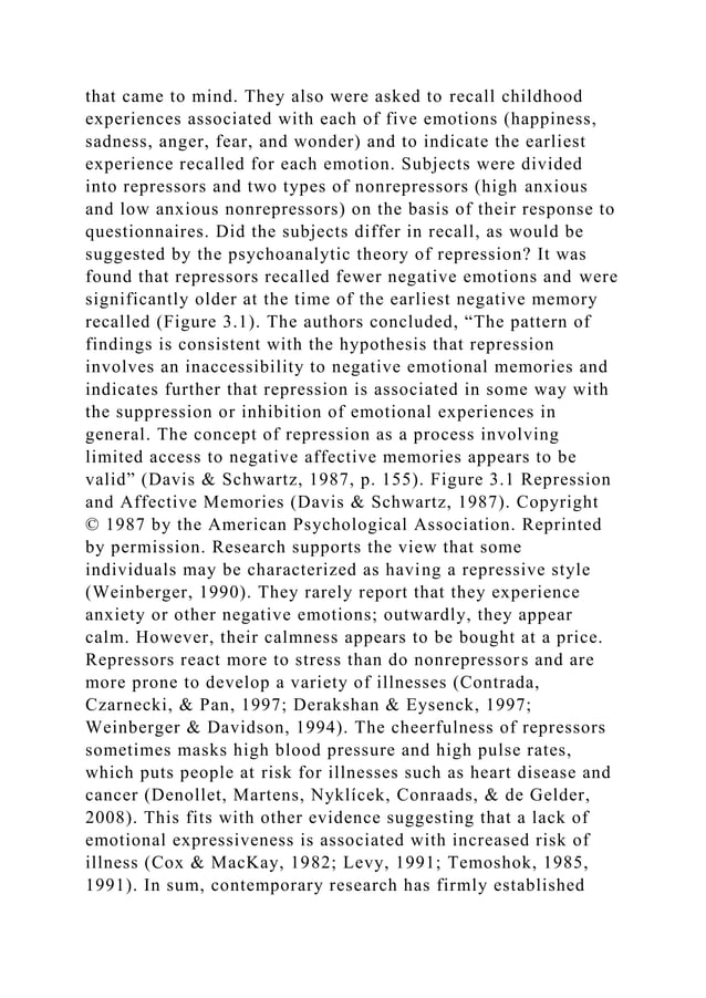 CHAPTER 3A PSYCHODYNAMIC THEORY FREUDS PSYCHOANALYTIC THEORY.docx