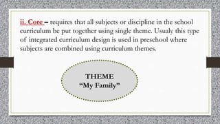 Chapter 3 Curriculum Design | PPTX