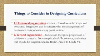 Chapter 3 Curriculum Design | PPTX