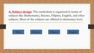 Chapter 3 Curriculum Design | PPTX