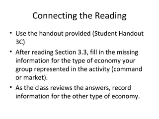 Economics Chapter 3 Assignments | PPT